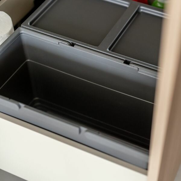 Afvalemmer Ninka eins2vier, inhoud 21 liter - kast-inrichting.nl